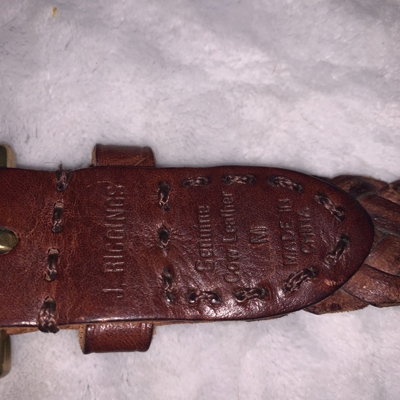J. RIGGINS | Accessories | J Riggins Brown Braided Leather Belt | Poshmark